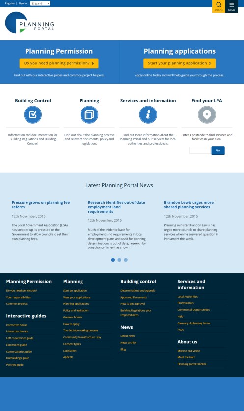 New Planning Portal website coming this Easter | Planning Portal Blog
